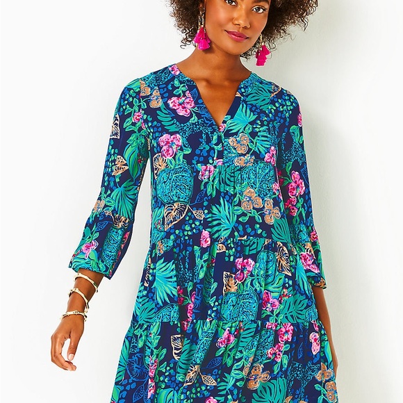 Lilly Pulitzer | Dresses | Lilly Pulitzer 34 Gabriel Dress In Life Of ...